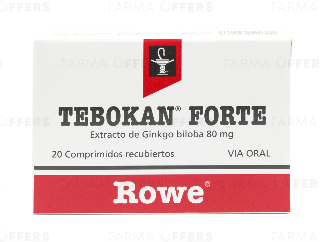 TEBOKAN TABL REVES 80mg, 1 de 20 FORT | Farmaoffers