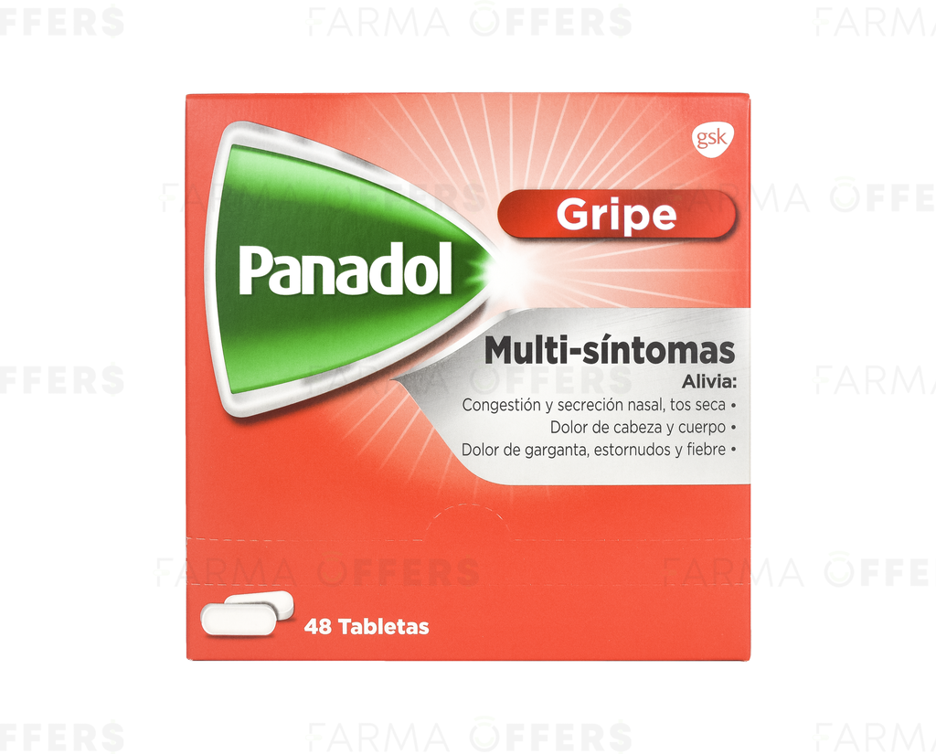 PANADOL MULTISINTOMAS, 1 de 24 SOB | Farmaoffers