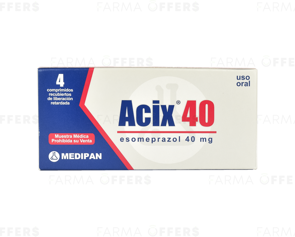 ACIX 40MG, 1 de 30 CAPS | Farmaoffers