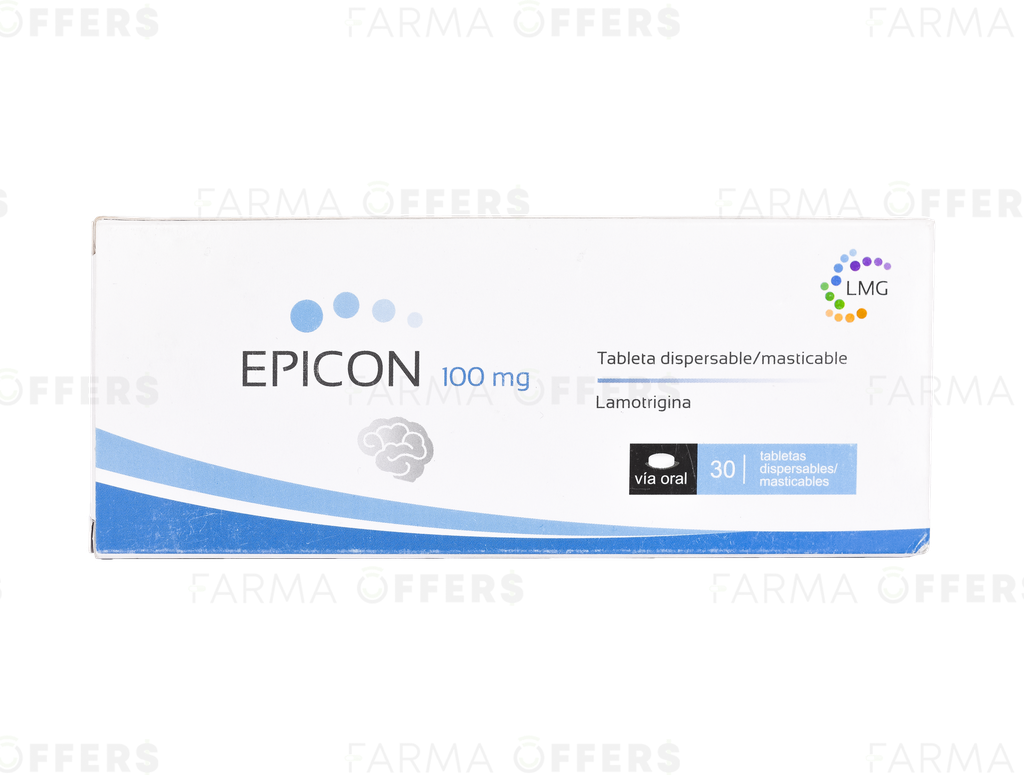 EPICON 100MG TBL MASTICABLES, 1 de 30 | Farmaoffers