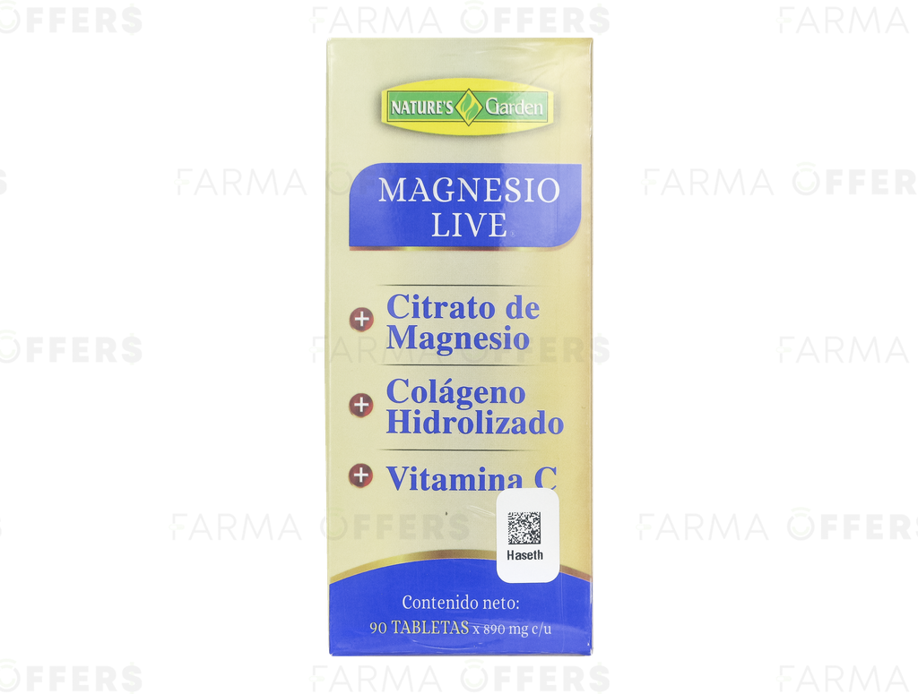 MAGNESIO LIVE X 90 TAB | Farmaoffers
