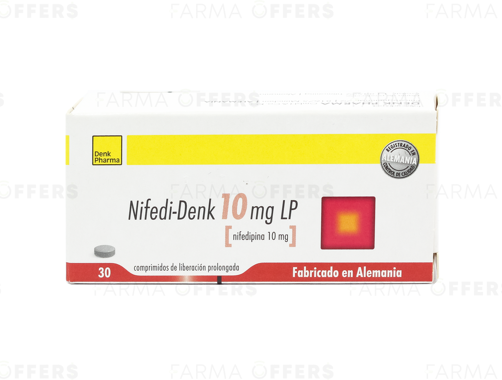 NIFEDI-DENK TABL RETARD 10mg, 1 de 30 | Farmaoffers