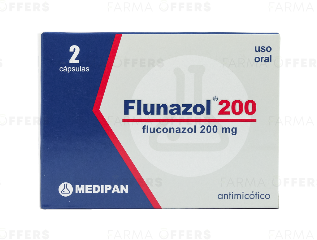 FLUNAZOL CAPS 200MG, 1 de 2 | Farmaoffers