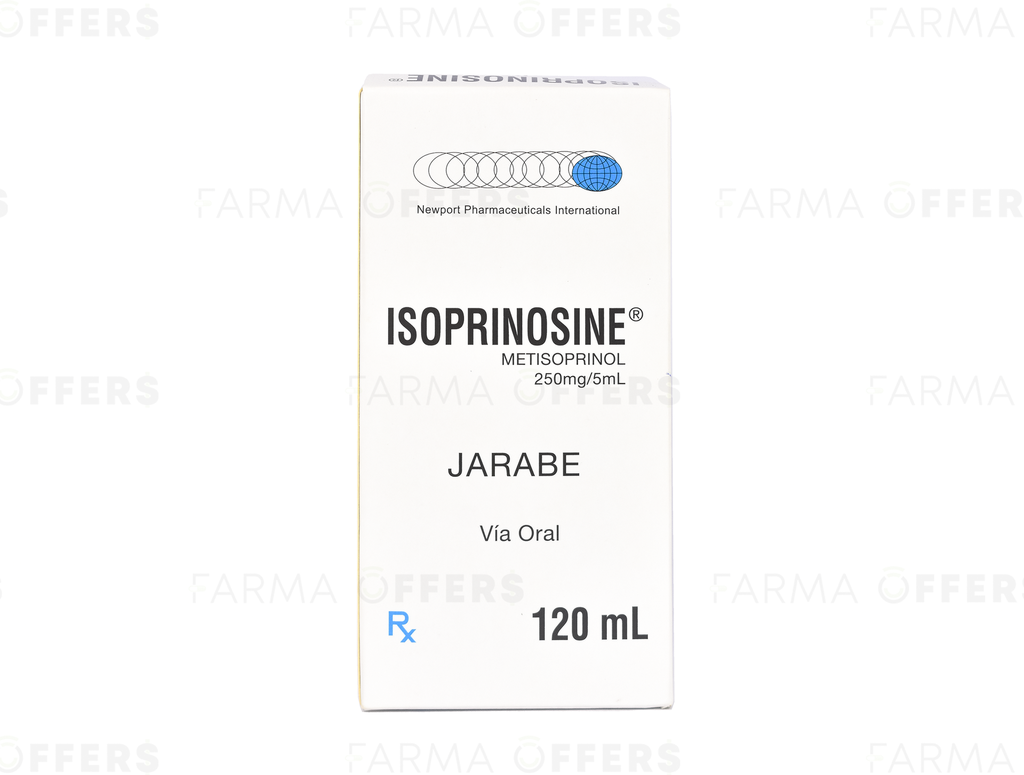 ISOPRINOSINE JBE 5% 120ML x 1 | Farmaoffers