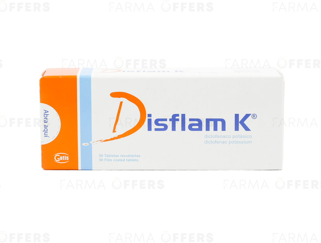 DISFLAM K TABL 50mg, 1 de 50 | Farmaoffers