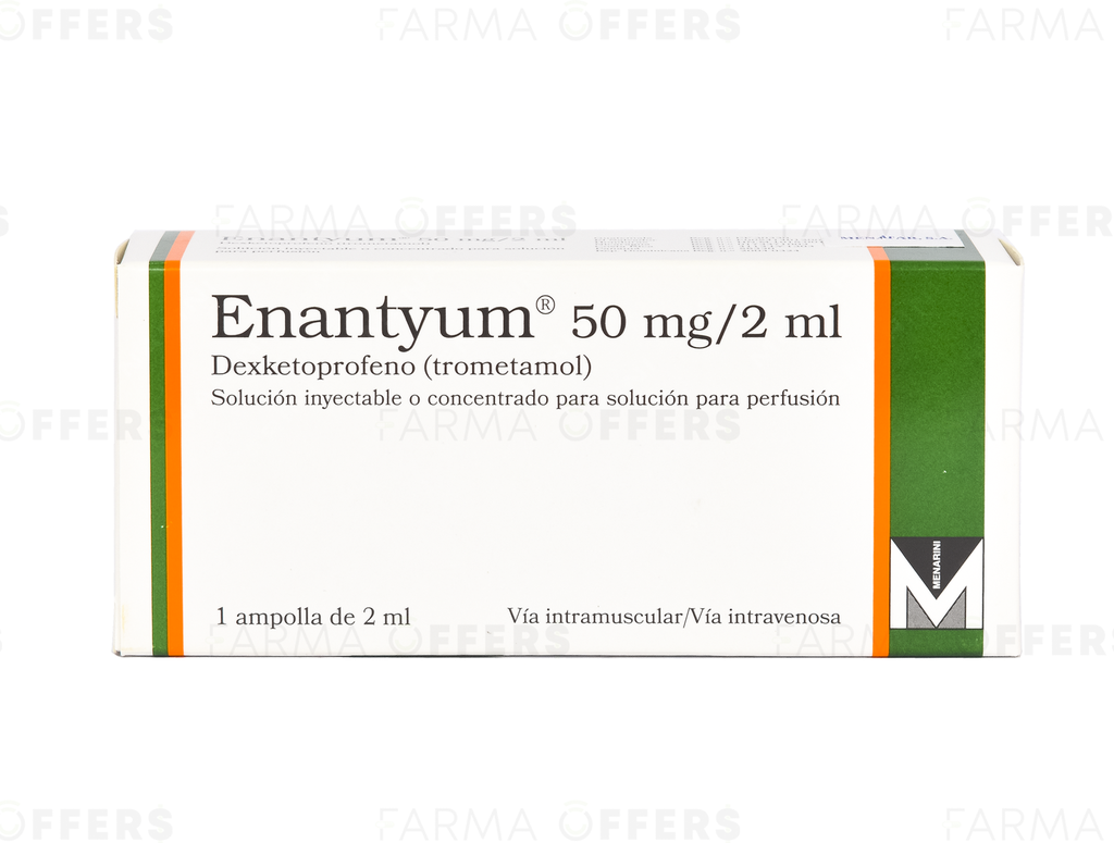 ENANTYUM AMP. MENA 50mg 2ML, 1 de 3 | Farmaoffers