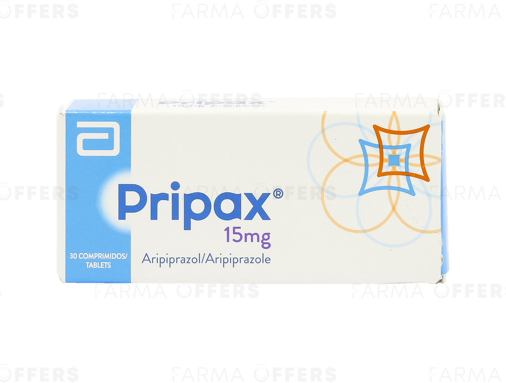 PRIPAX TABL 15mg, 1 de 30 | Farmaoffers