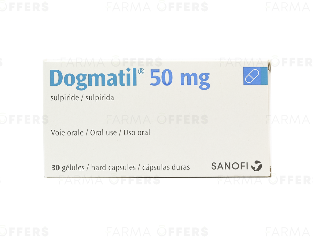 DOGMATIL CAPS 50mg, 1 de 30 | Farmaoffers