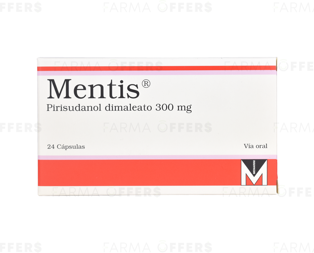 MENTIS CAPS 300MG, 1 de 24 | Farmaoffers