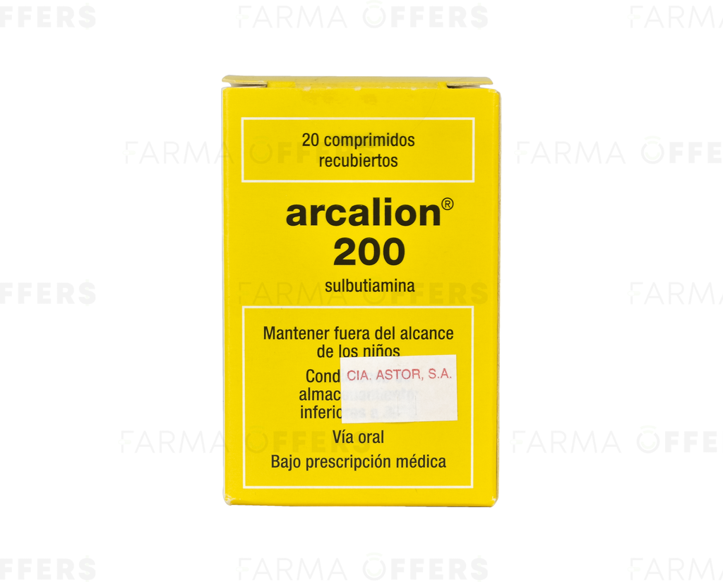 ARCALION GRAG. 200MG x 20 | Farmaoffers