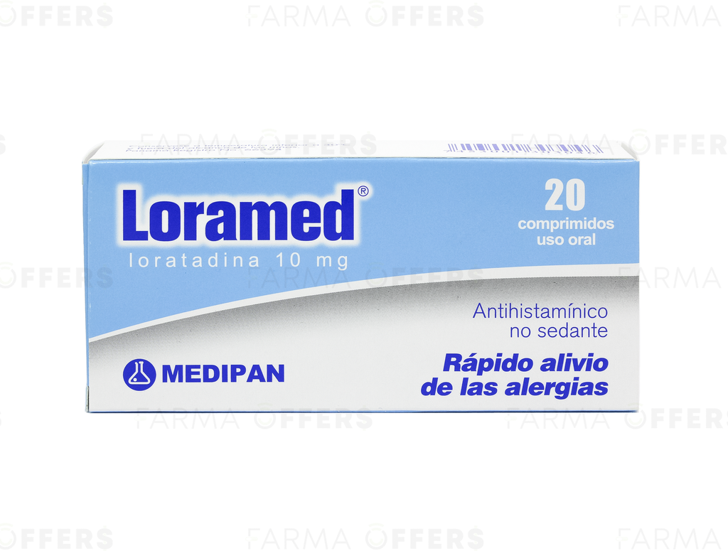 LORAMED TABL 10mg, 1 de 20 | Farmaoffers