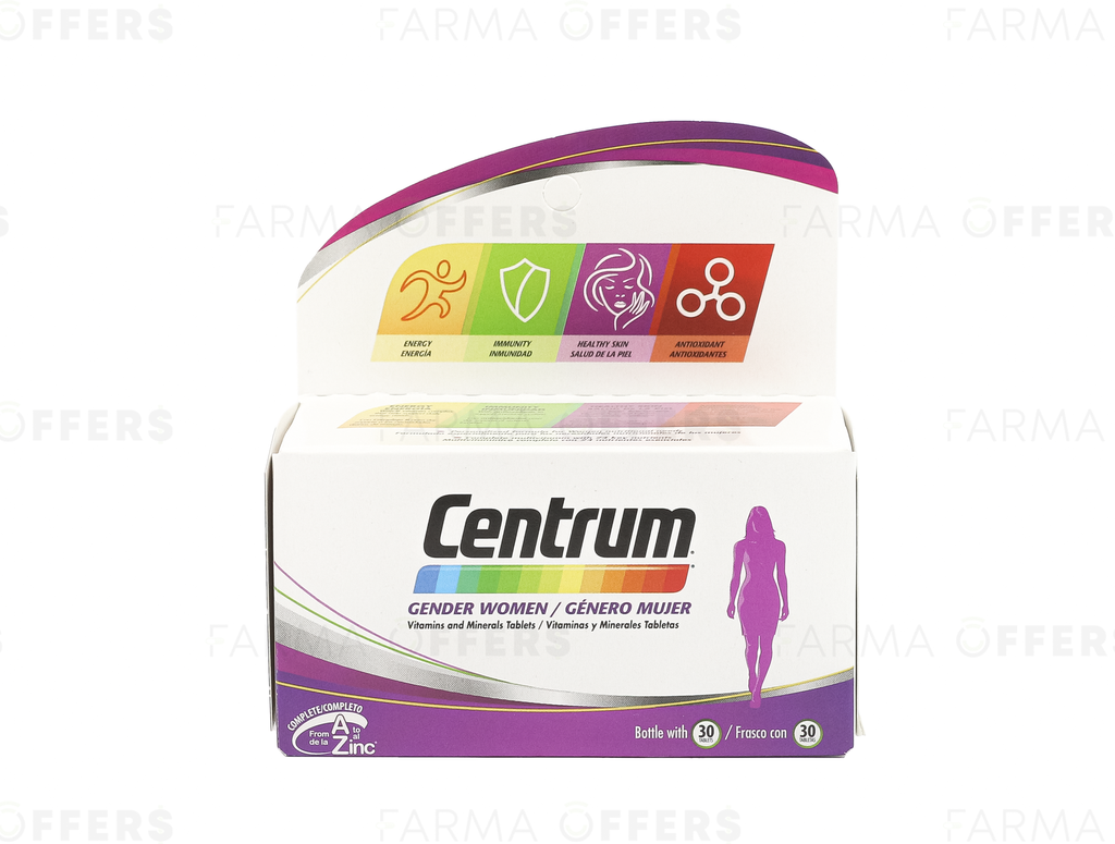 CENTRUM MUJER X 30 TAB | Farmaoffers