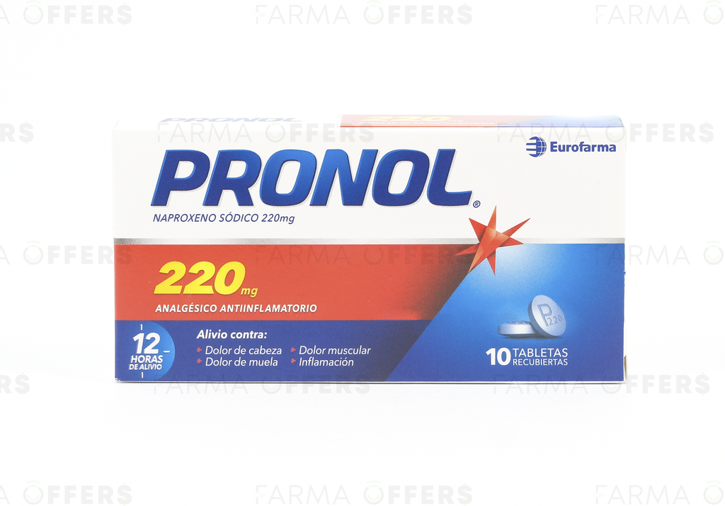 PRONOL 220MG X 20 | Farmaoffers
