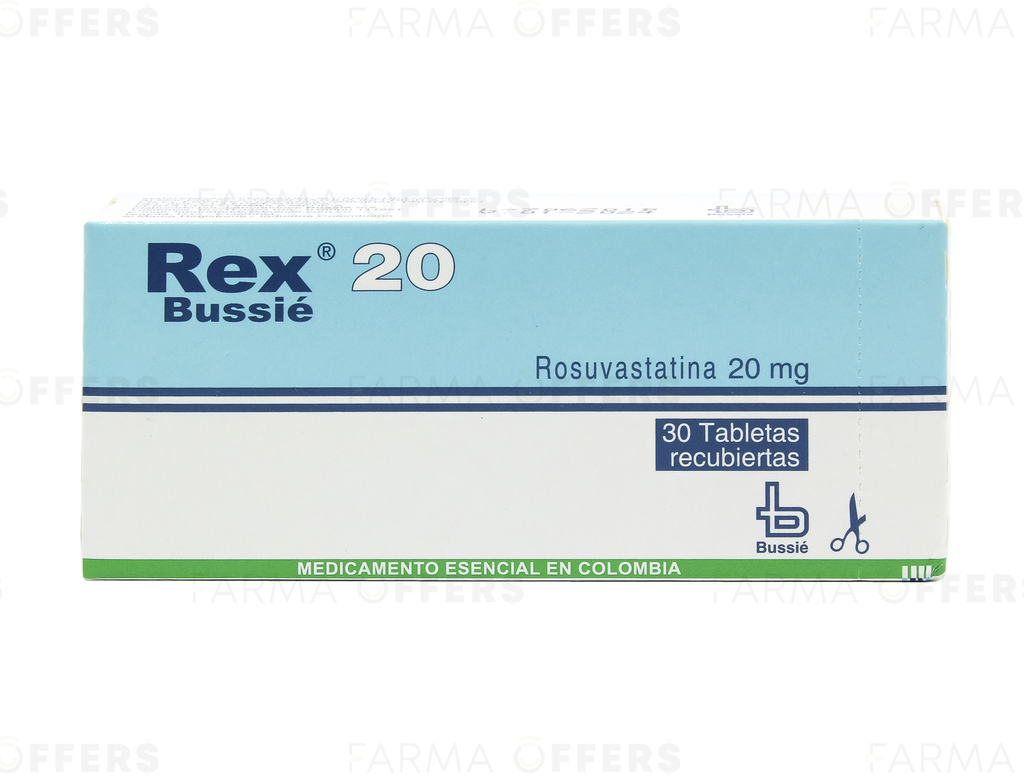 REX 20MG, 1 de 30 CAPS | Farmaoffers