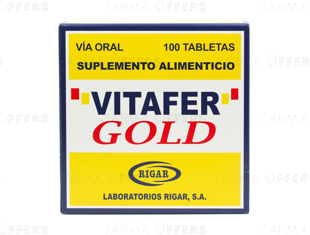 VITAFER GOLD TABL, 1 de 100 | Farmaoffers