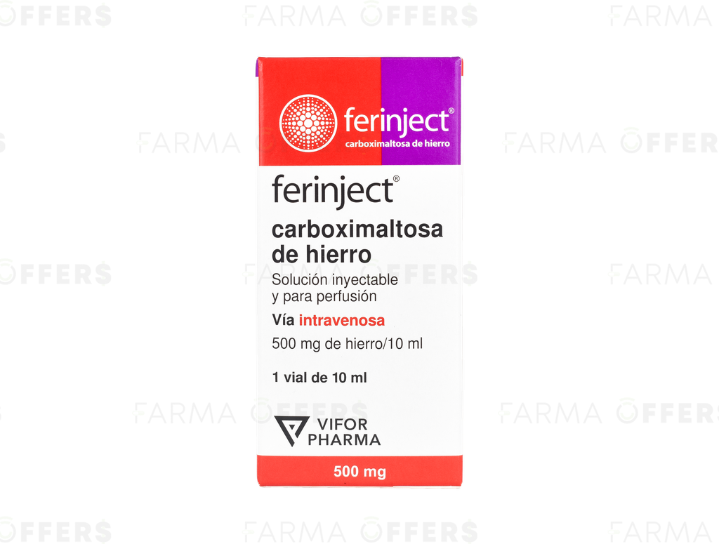 FERINJECT V.IV 500MG 10ML x 1 | Farmaoffers