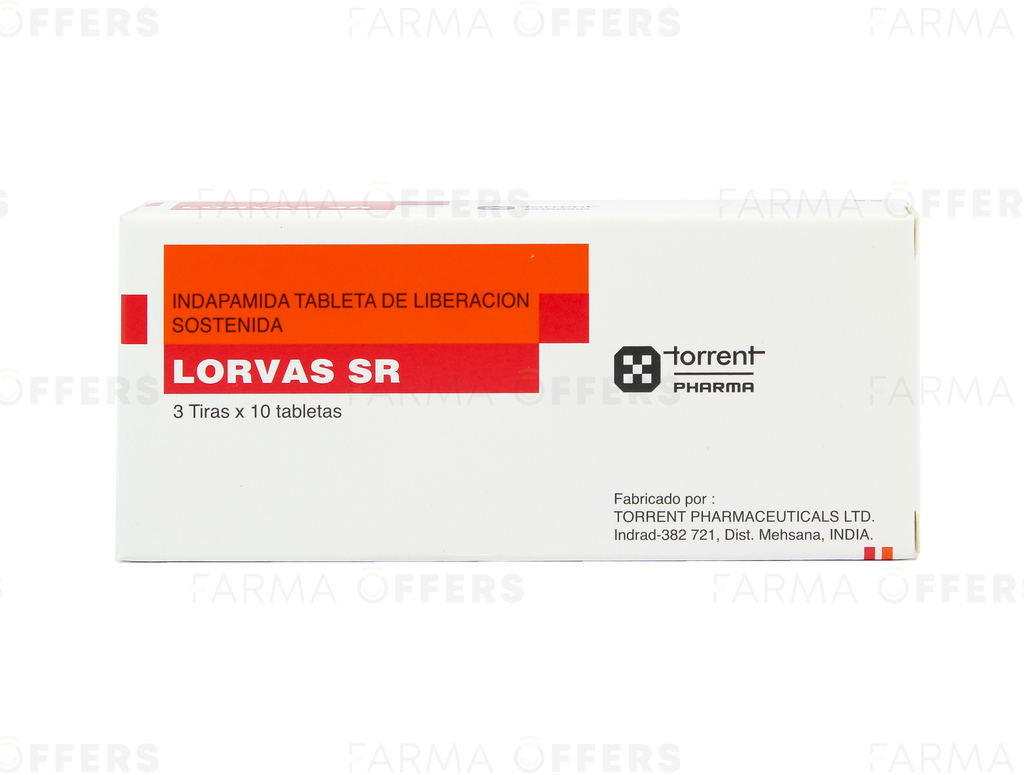 LORVAS SR TABL 1.5 MG, 1 de 30 | Farmaoffers