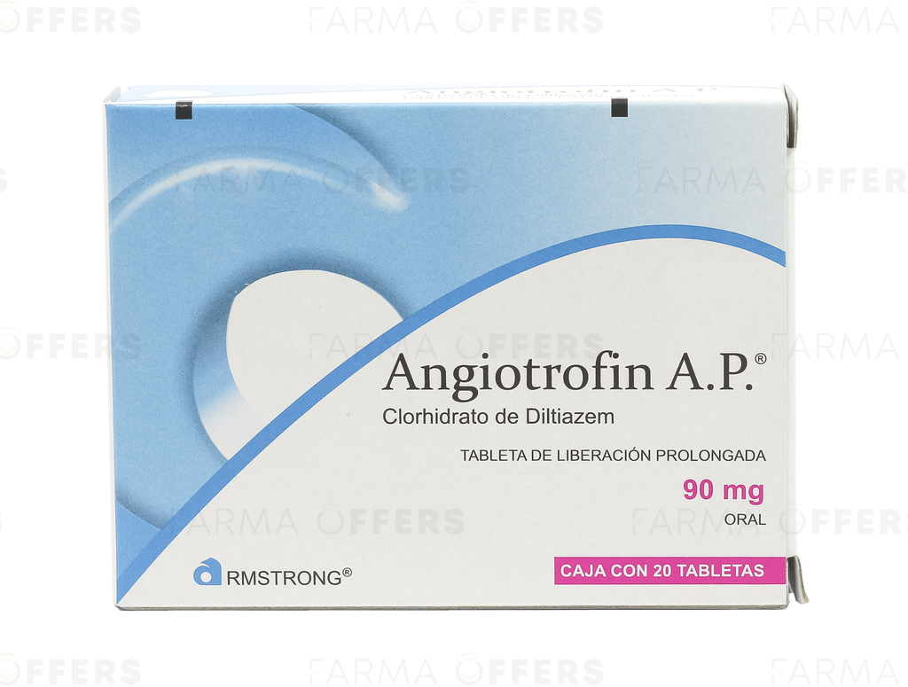 ANGIOTROFIN TABL A.P. 90mg, 1 de 20 | Farmaoffers
