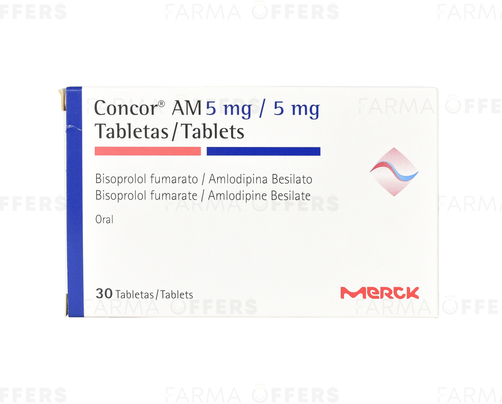 CONCOR AM TABL 5MG 5.00MG, 1 de 30 | Farmaoffers