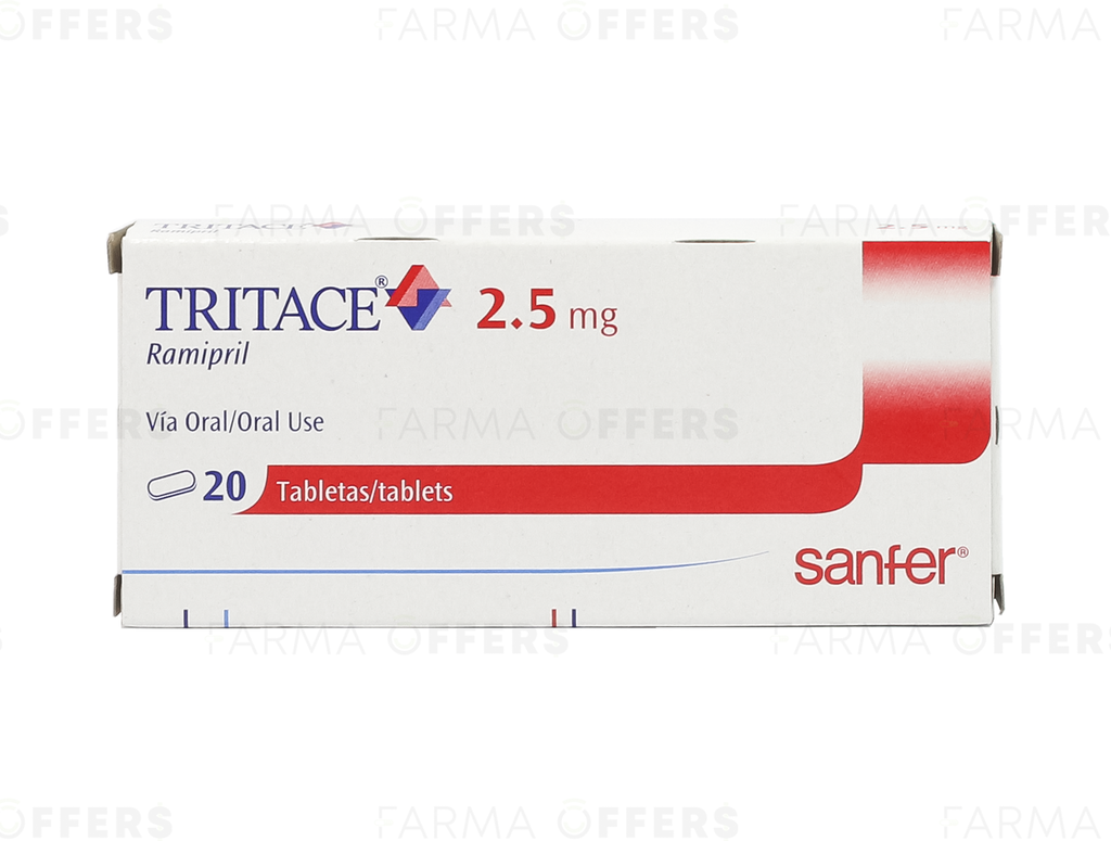 TRITACE TABL 2.50MG, 1 de 20 | Farmaoffers