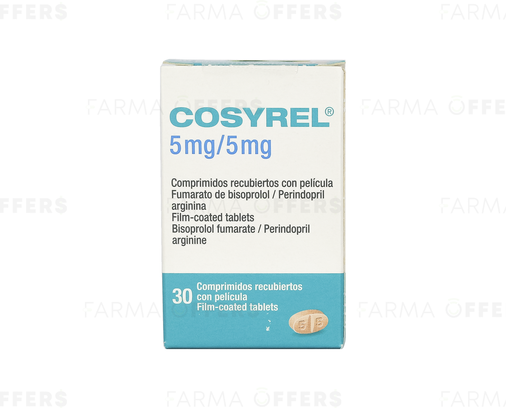 COSYREL 5MG/5MG X 30 COMP | Farmaoffers