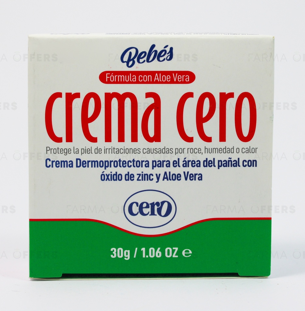 CREMA CERO ANTIPAÑALITIS ALOE VERA 110G | Farmaoffers
