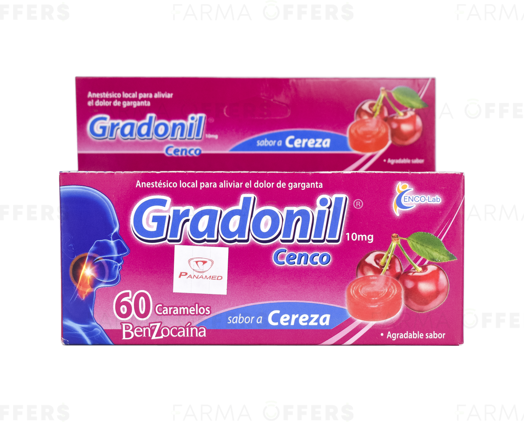GRADONIL CEREZA, 1 de 60 | Farmaoffers