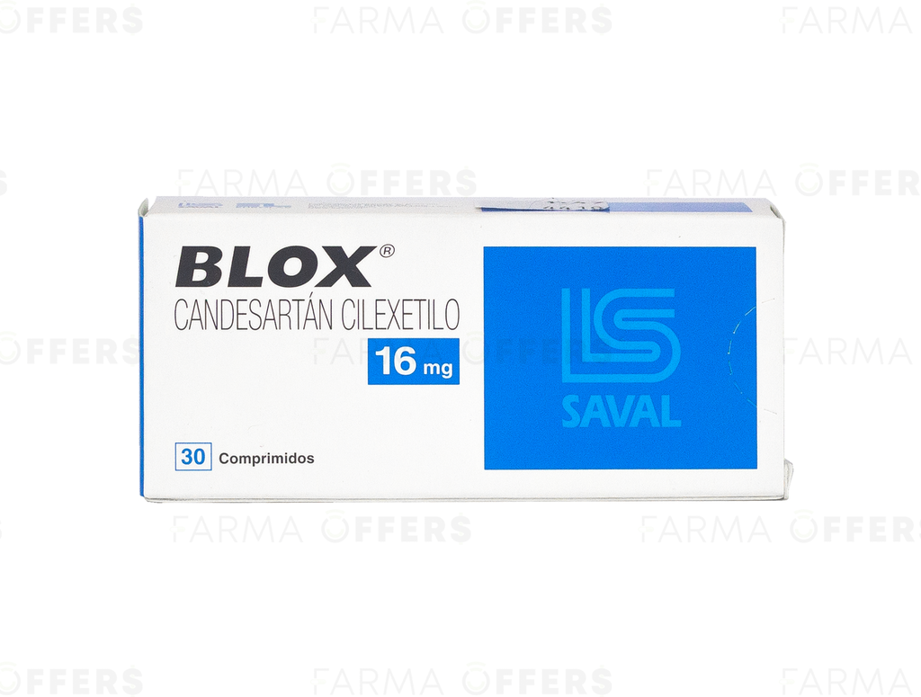 BLOX TABL 16mg, 1 de 30 | Farmaoffers