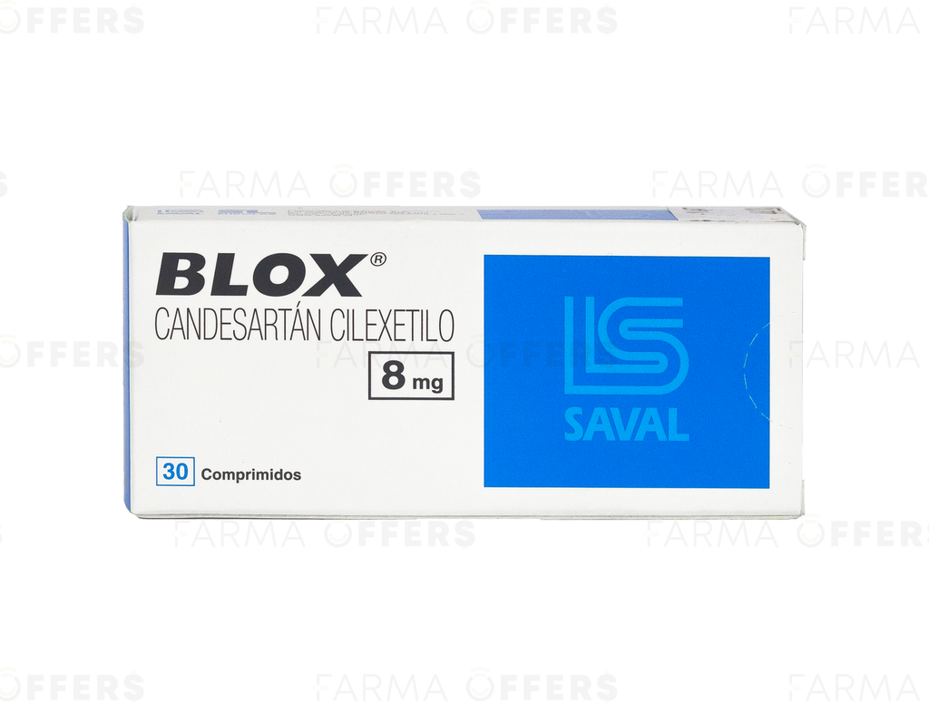 BLOX TABL 8.00MG, 1 de 30 | Farmaoffers