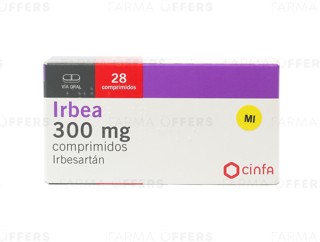 IRBEA TABL 300MG, 1 de 28 | Farmaoffers