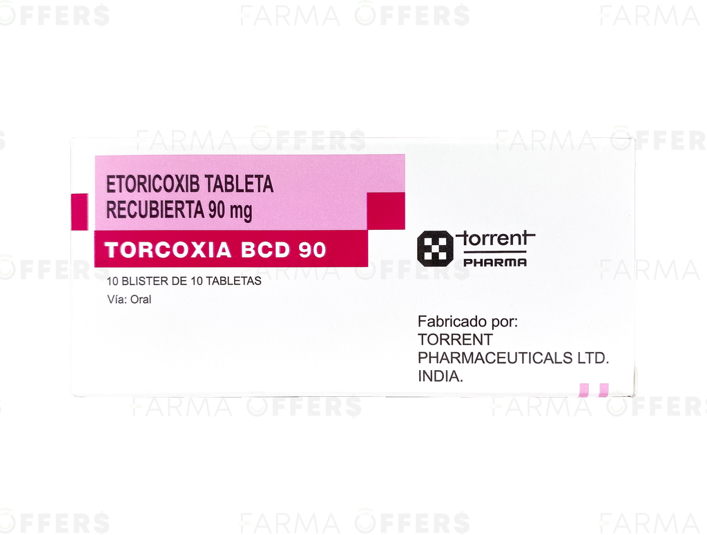 TORCOXIA BCD 90MG 1 DE 100 | Farmaoffers