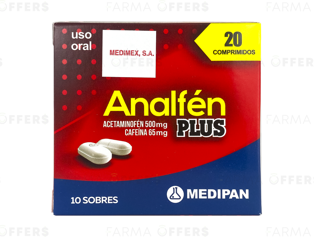 ANALFEN PLUS SOBRE 1 DE 10 | Farmaoffers