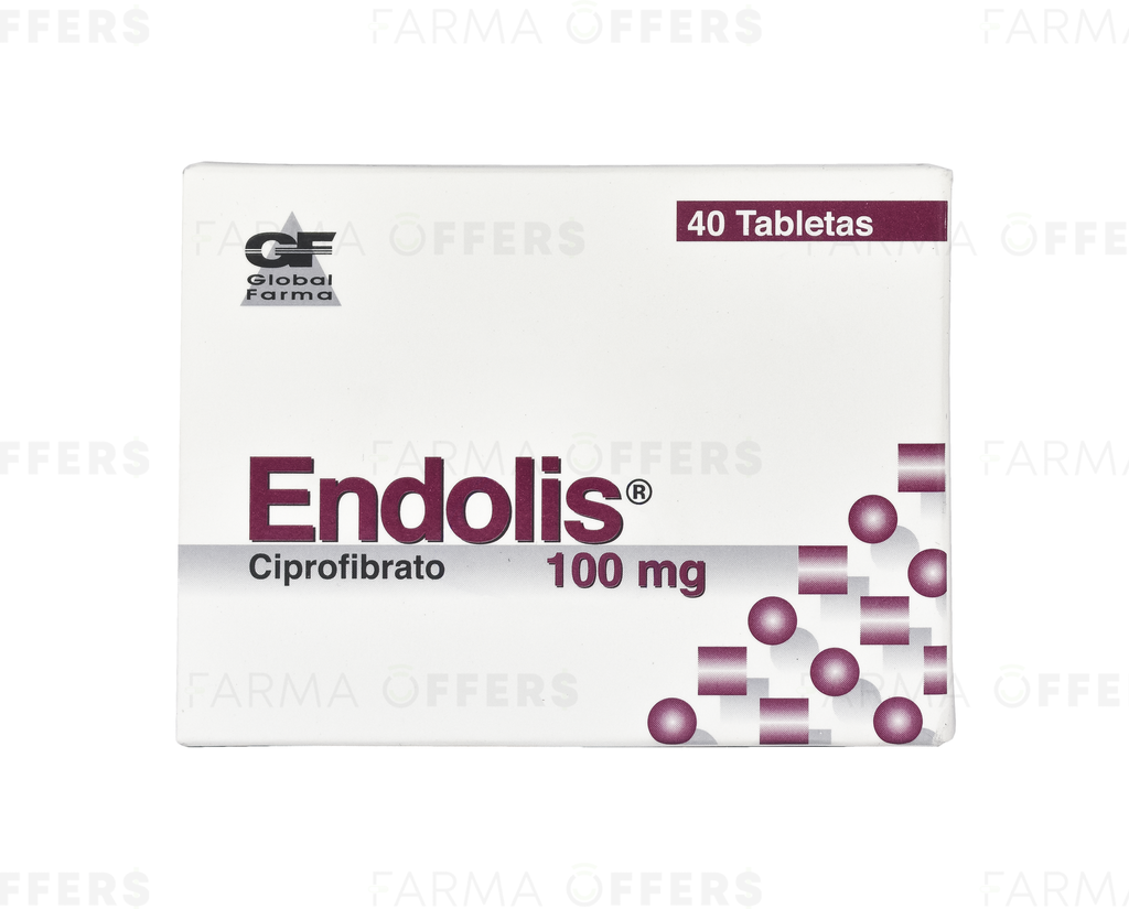 ENDOLIS TABL 100MG,1 de 40 | Farmaoffers
