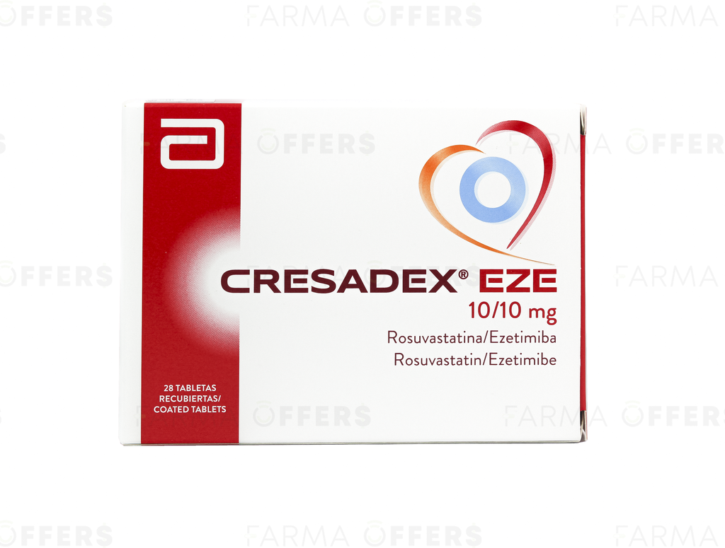 CRESADEX EZE TABL 10m/10g, 1 de 28 | Farmaoffers