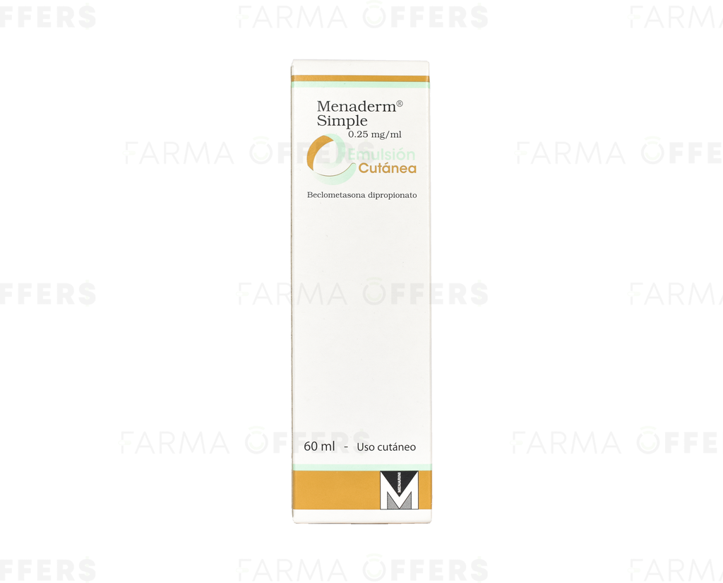 MENADERM SIMPLE EMULSION 0.25MG 60ML x 1 /ML | Farmaoffers