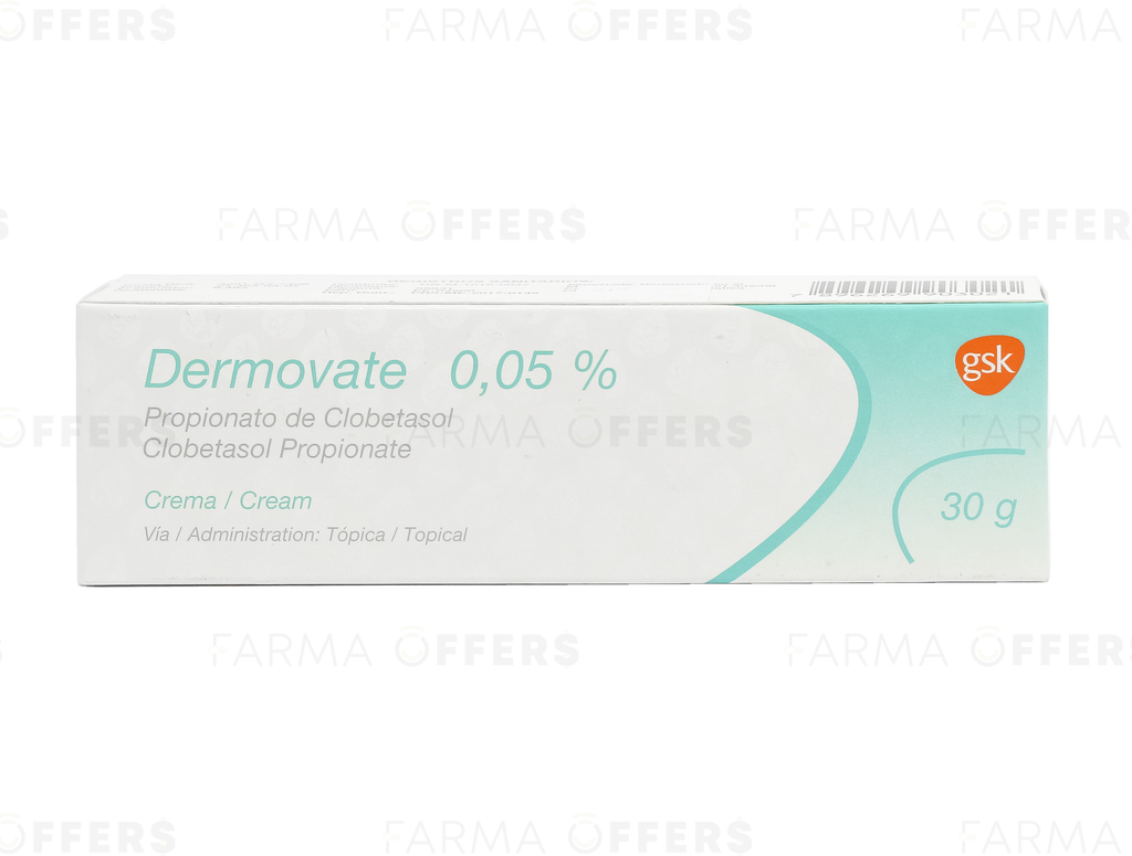 DERMOVATE CREMA 0.05% 30G x 1 | Farmaoffers