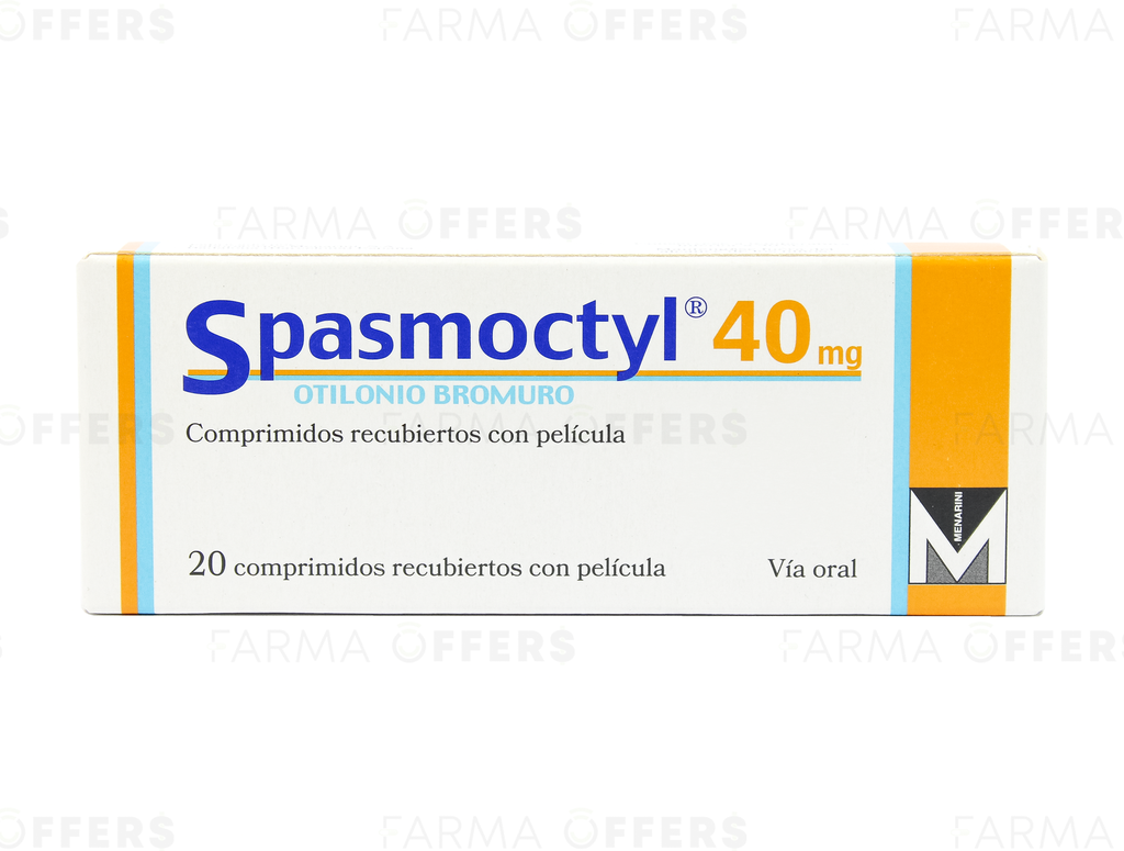 SPASMOCTYL GRAG. 40mg, 1 de 20 | Farmaoffers