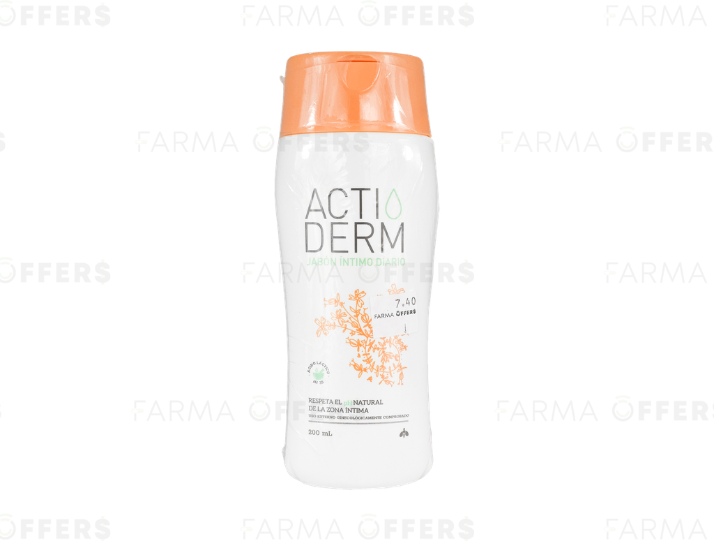 ACTIDERM JABON INTIMO 200ML x 1 | Farmaoffers