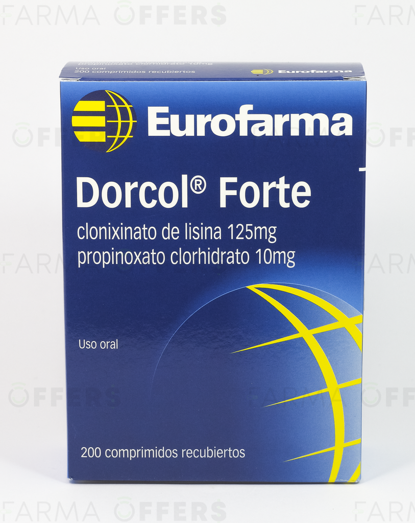 DORCOL FORTE TABL, 1 de 200 | Farmaoffers