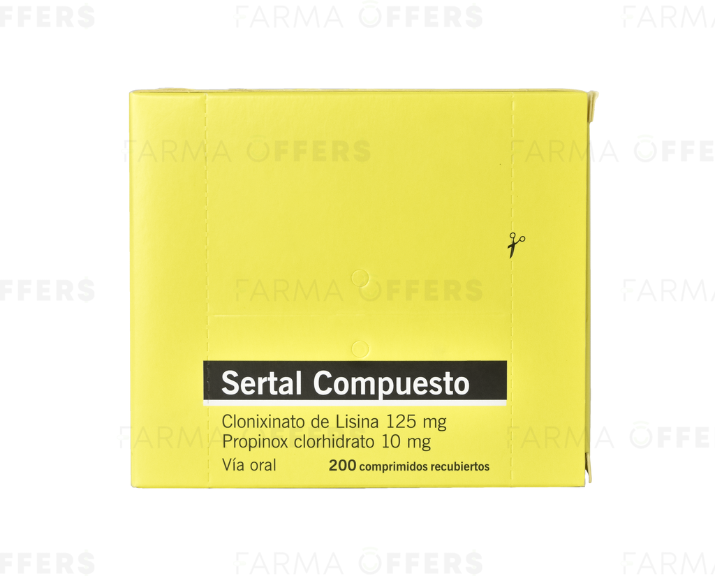 SERTAL COMPUESTO GRAG., 1 de 200 | Farmaoffers