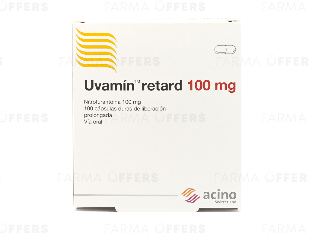 UVAMIN RETARD CAPS 100MG, 1 de 100 | Farmaoffers