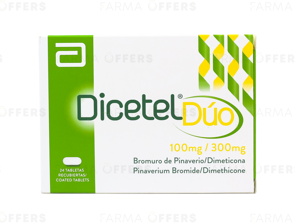 DICETEL DUO TABL, 1 de 24 | Farmaoffers