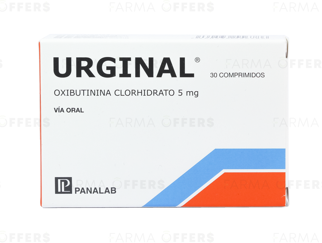 URGINAL TABL 5.00MG, 1 de 30 | Farmaoffers