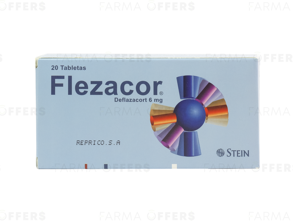 FLEZACOR TABL 6 MG, 1 de 20 | Farmaoffers