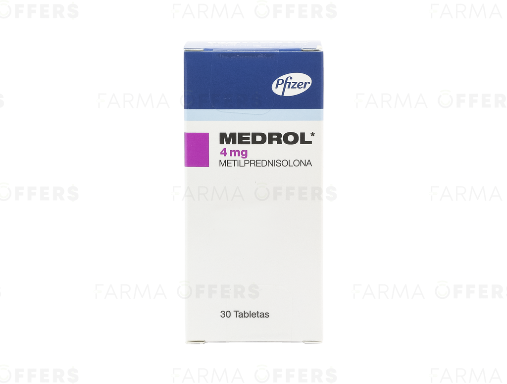 MEDROL TABL 4.00MG X 30 | Farmaoffers