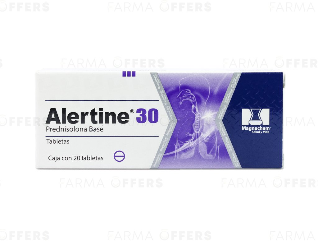 ALERTINE TABL 30mg, 1 de 20 | Farmaoffers