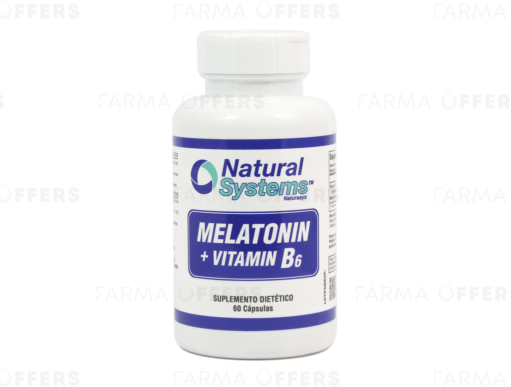 MELATONIN PLUS CAPS 3.00MG x 60 | Farmaoffers