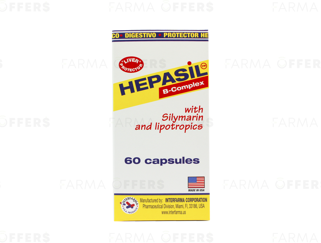 HEPASIL B-COMPLEX CAPS x 60 | Farmaoffers