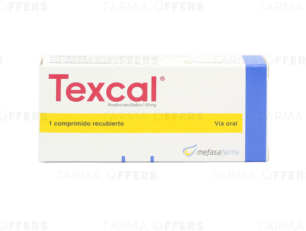 TEXCAL TABL 150MG x 1 | Farmaoffers