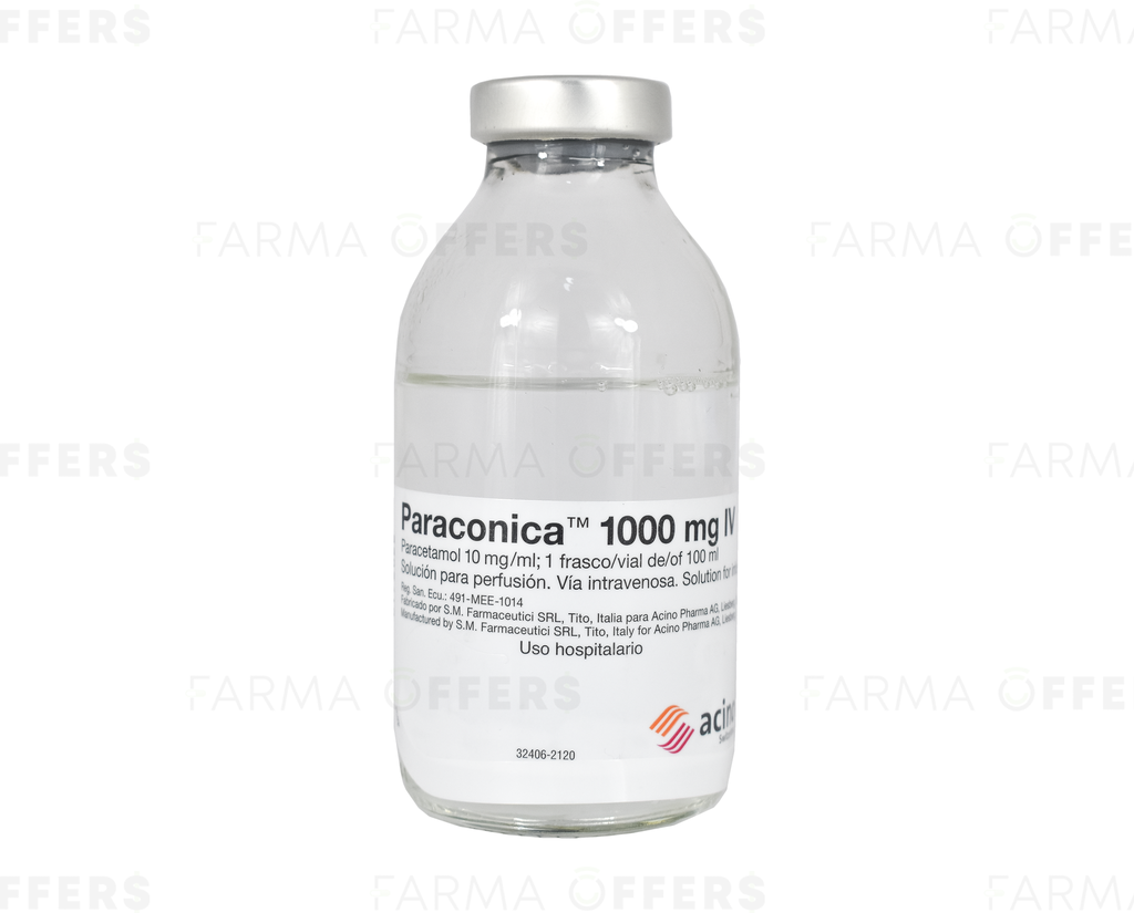 PARACONICA SOL INY PERF 1.00G 100ML x 10 | Farmaoffers